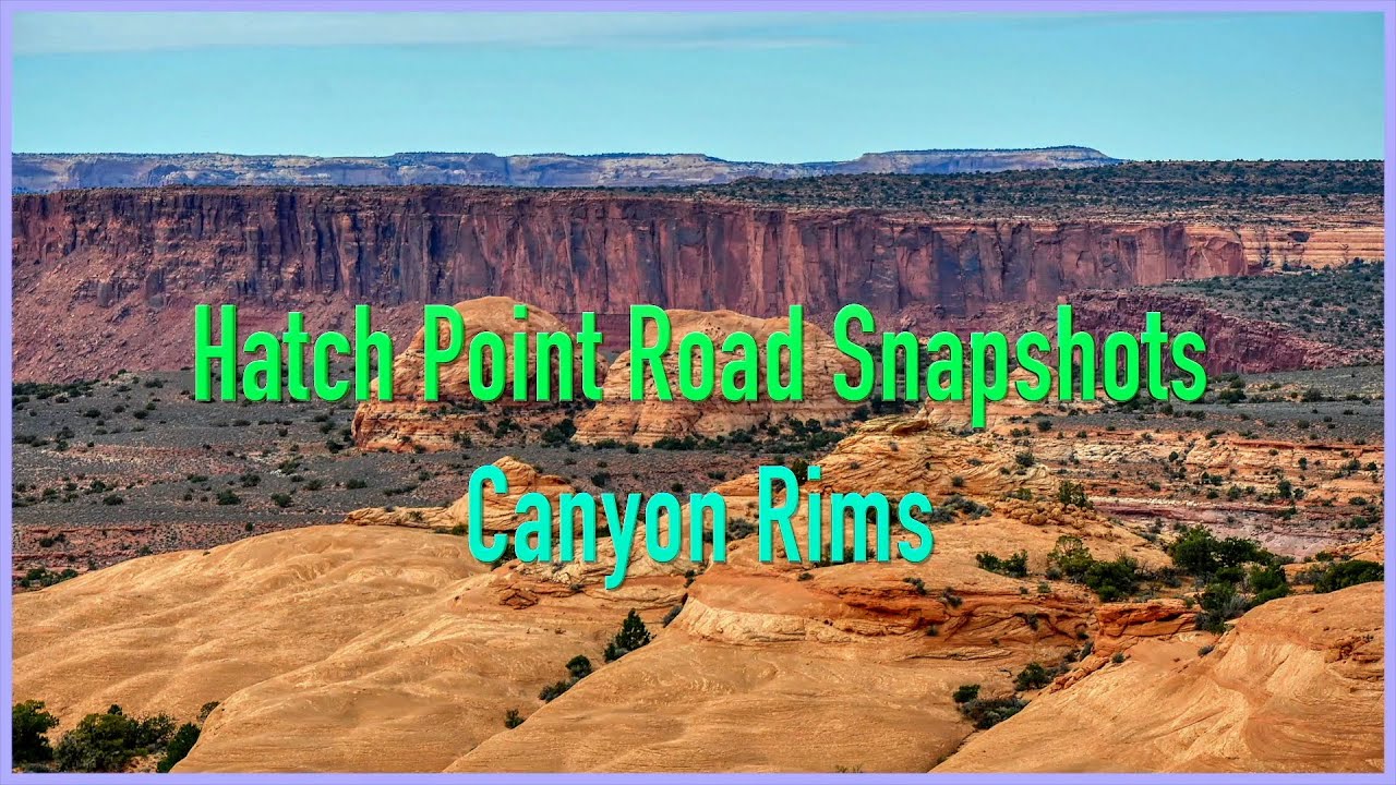 Hatch Point Road•Canyon Rims - YouTube