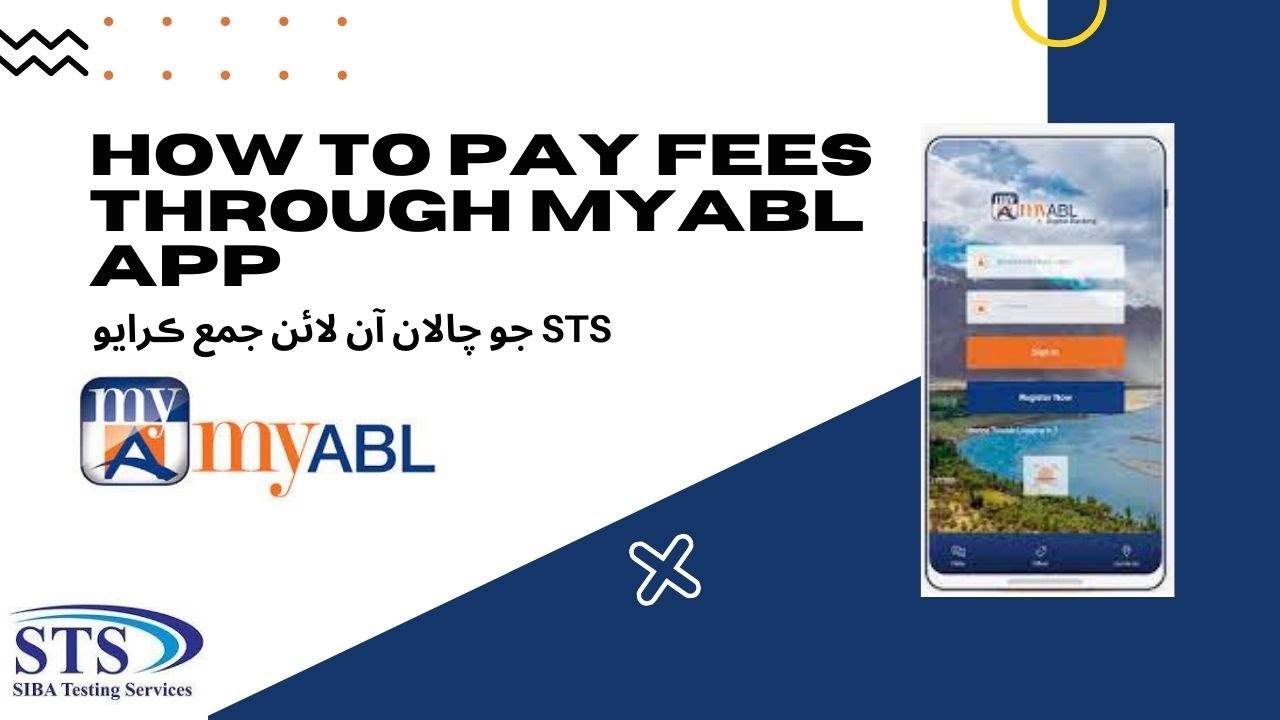 How To Pay Online Fees Through MyABL App - YouTube