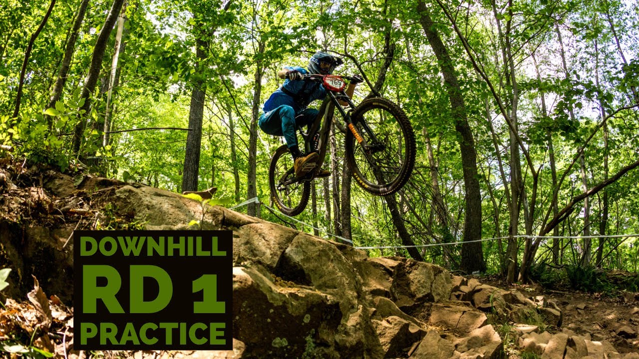 Eastern States Cup Downhill Rd 1 | Practice RAW | Powder Ridge Bike ...