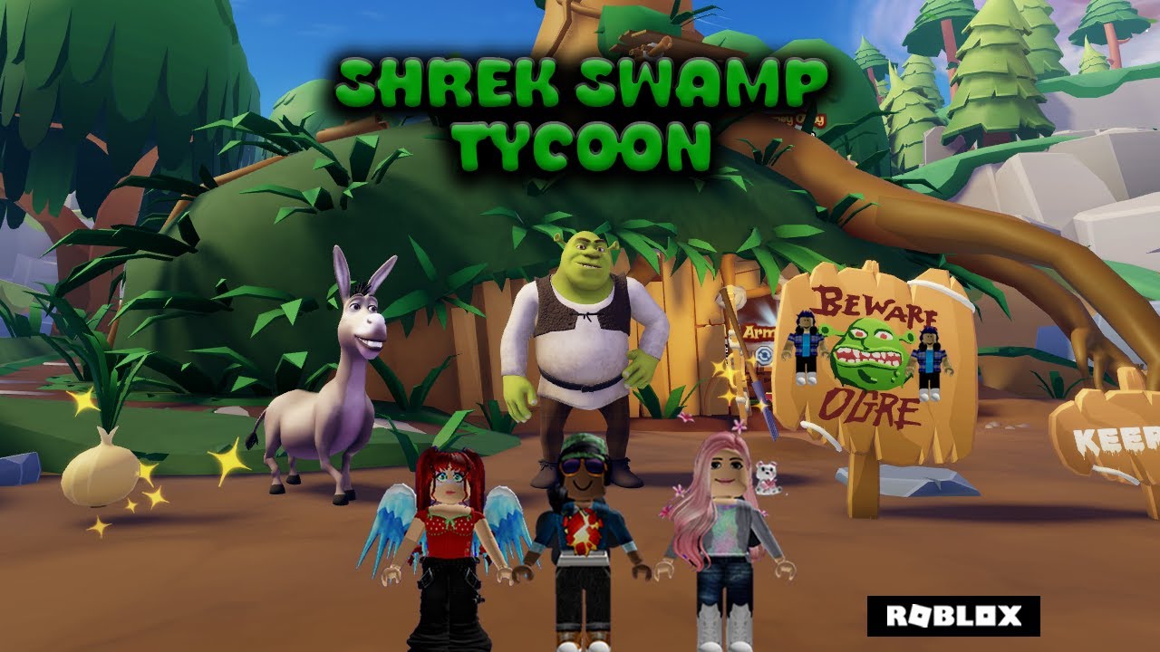 Roblox - Shrek Swamp Tycoon - YouTube
