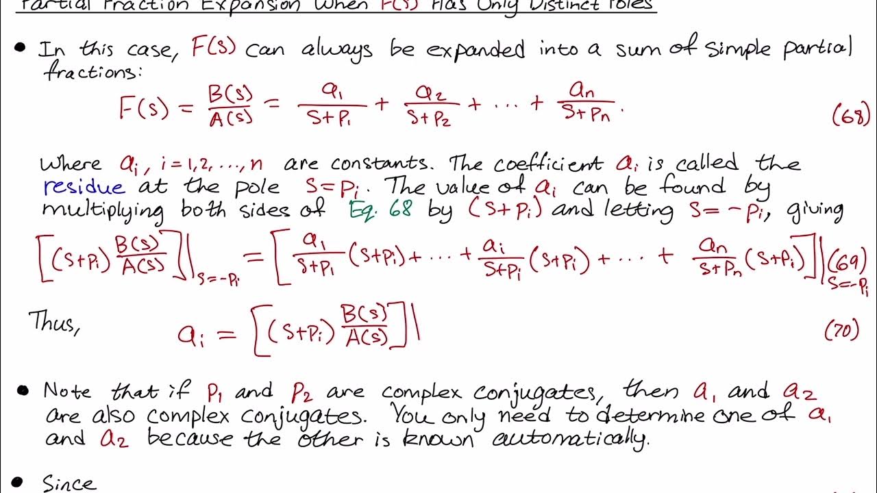 System Dynamics & Vibrations: Laplace Transforms – Part 2 - YouTube