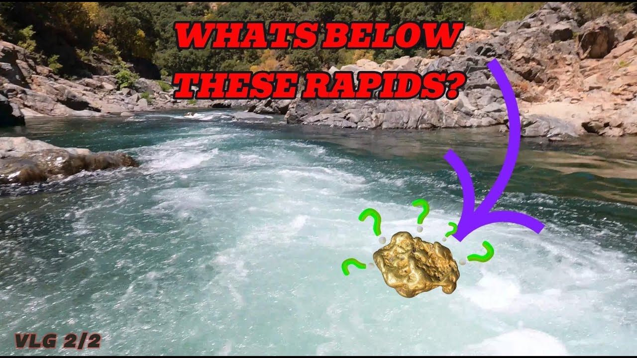 How much gold is below these rapids? - YouTube