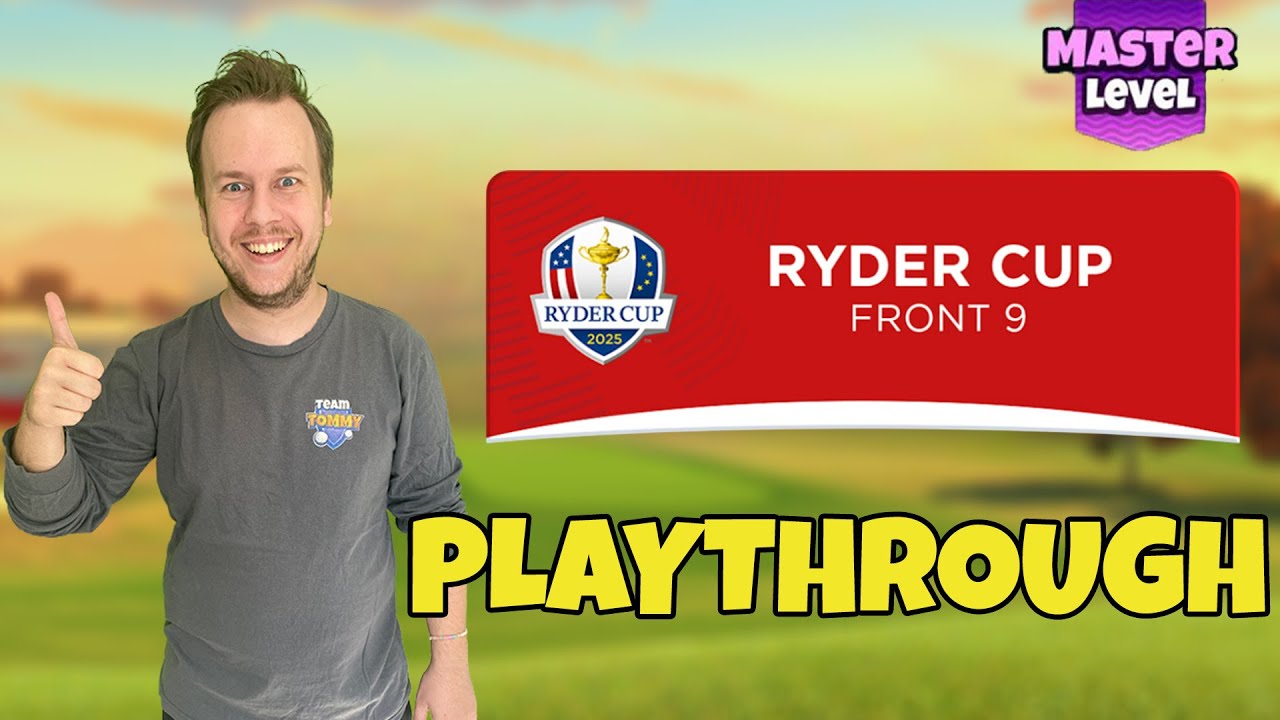 MASTER - Ryder Cup FRONT 9 (Bethpage Black)! *Golf Clash* - YouTube