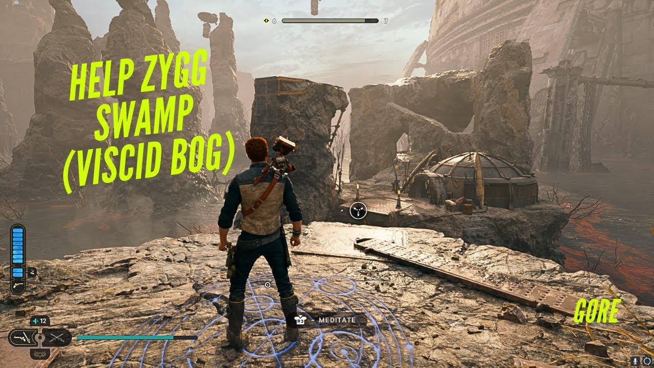 Help Zygg Viscid Bog | Jedi Survivor - YouTube