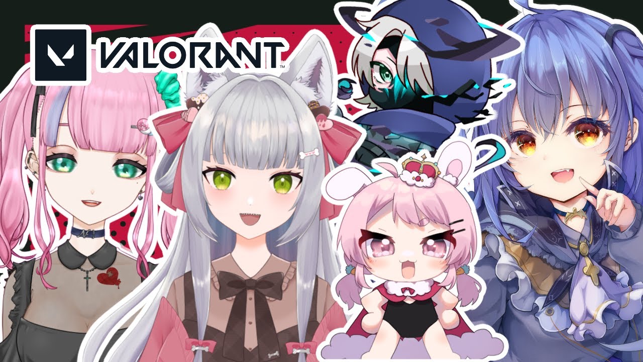 【VALORANT】フルパでVALORANT！！！【VASE/リリア・ツェペル】 - YouTube