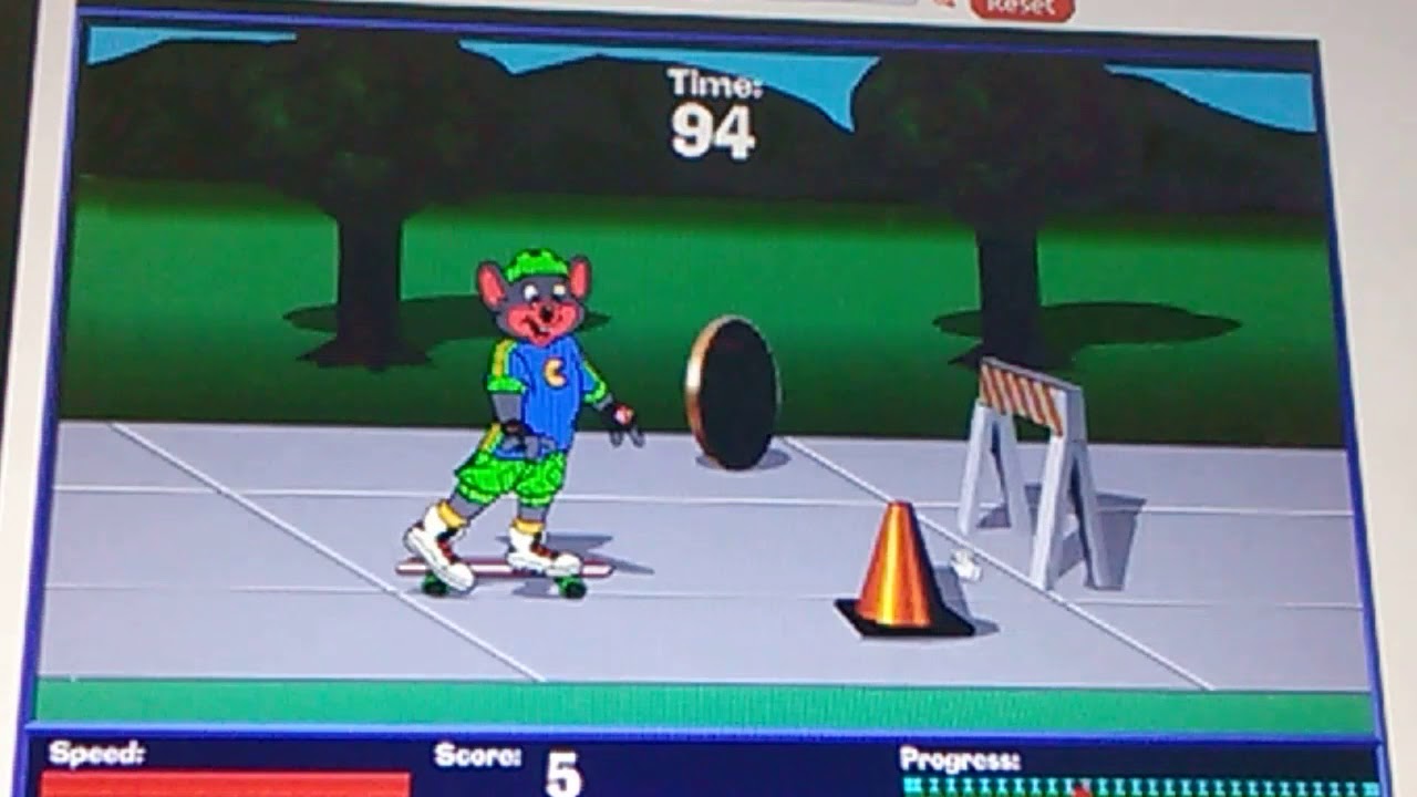 Me playing Chuck E. Cheese's Skate Challenge part 1 - YouTube
