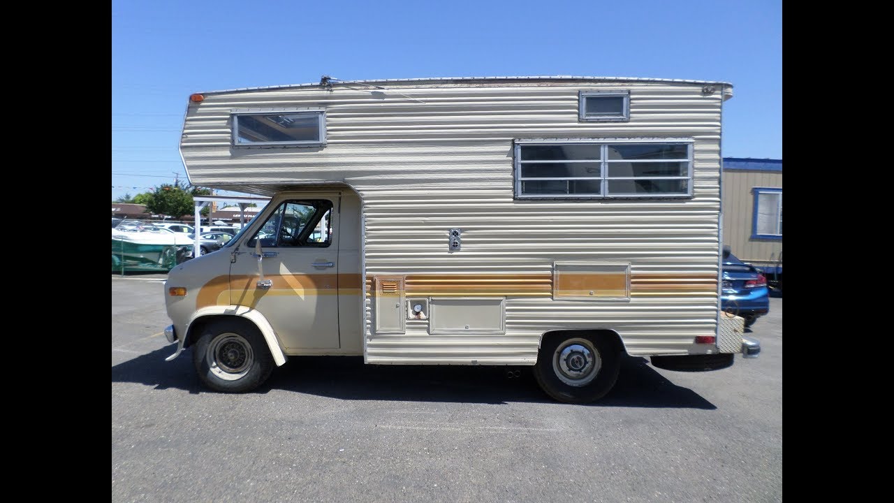 1972 Vacationer Chevrolet Carriage Class C Motorhome for sa - YouTube