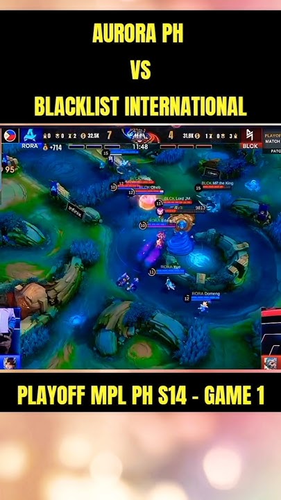 Aurora v blacklist G1 #game #mobilelegends #mlbb #mplindonesia #seputarmobilelegends #shorts ...