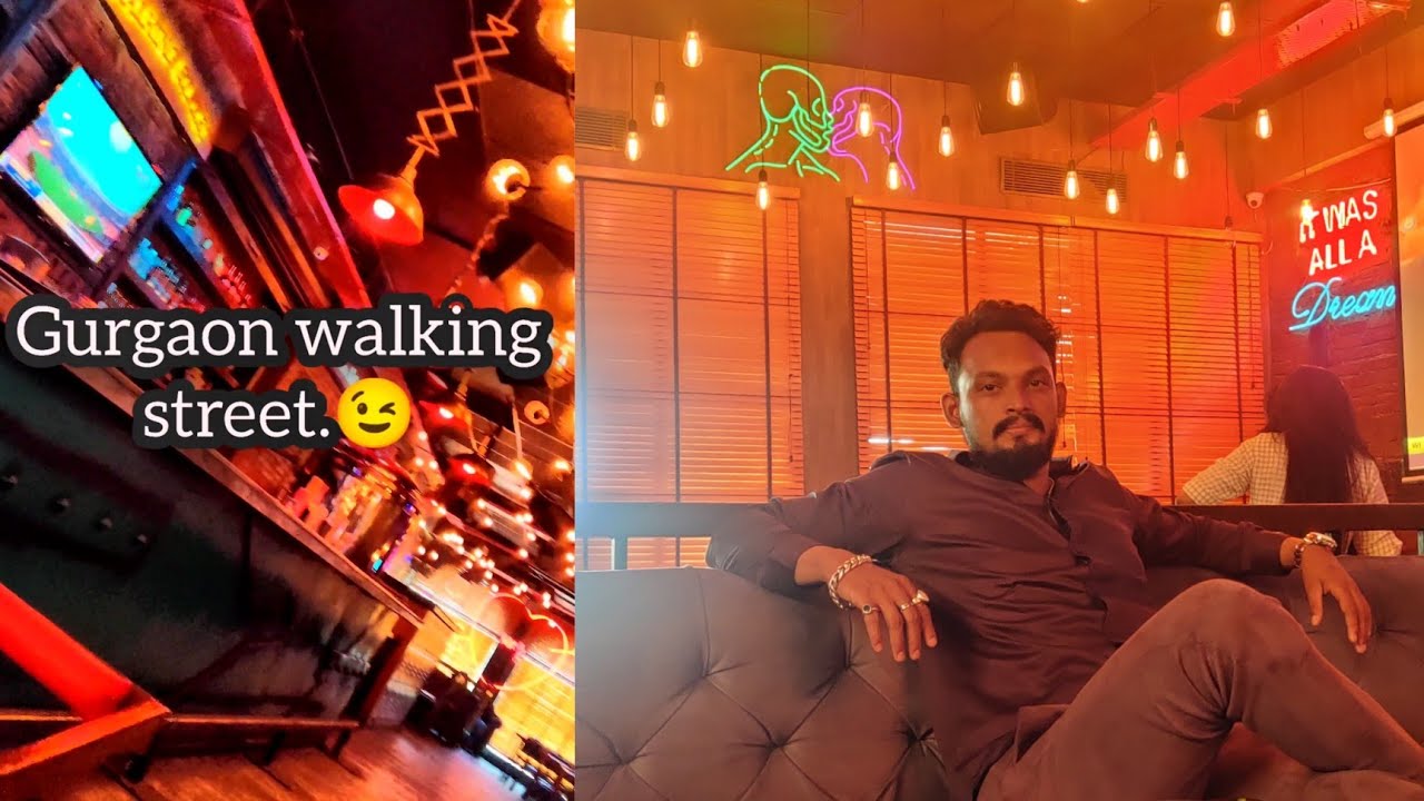 Walking street | Club | Gurgaon City Tour| Gurugram | live music ...
