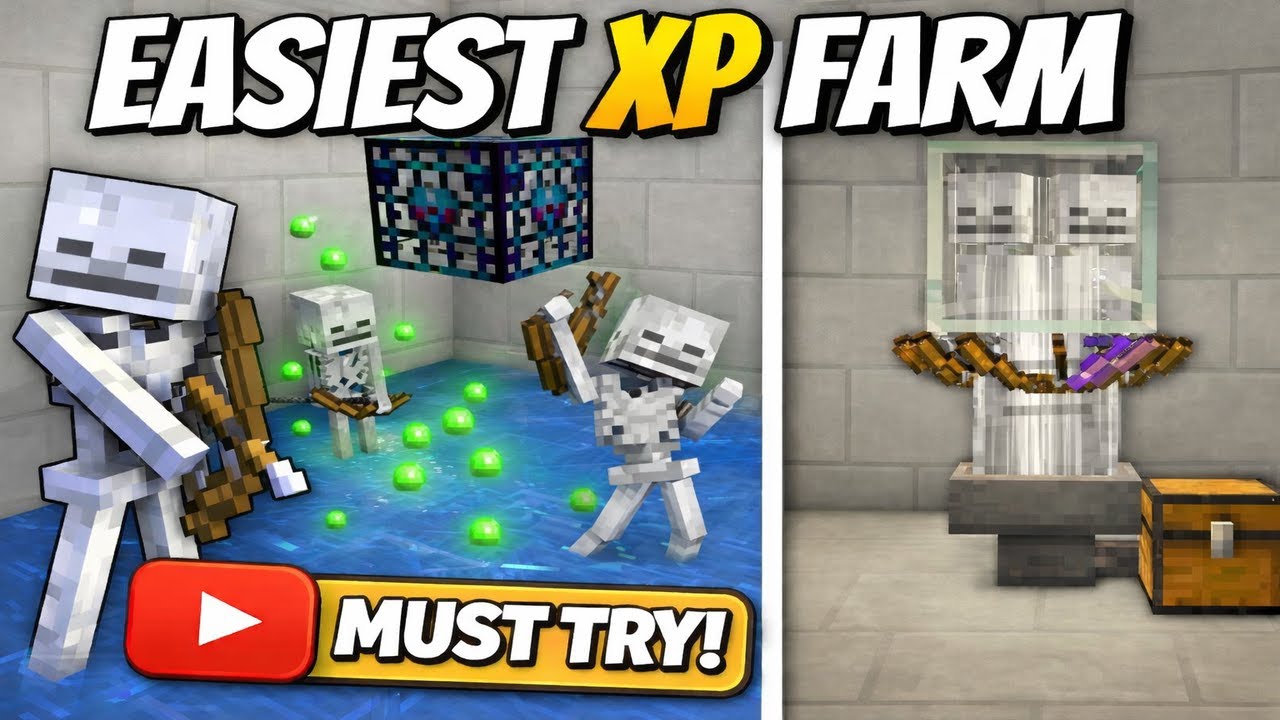 How to make the easiest XP/Mob spawner Absolutely the best in 1.21 ...