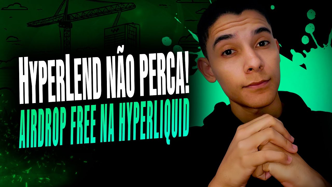 HyperLend Airdrop Free! Projeto Bem no Início Vindo na Hyperliquid, Com Grande Potencial! - YouTube