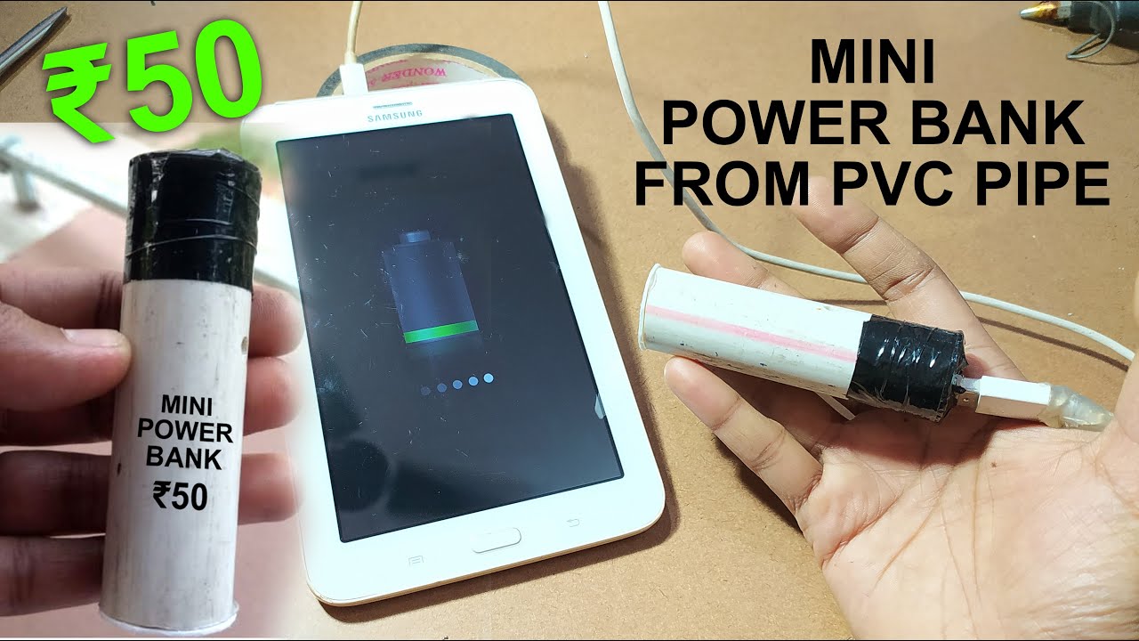 How To Make Mini Power Bank At Home Easy | Homemade Power Bank - YouTube