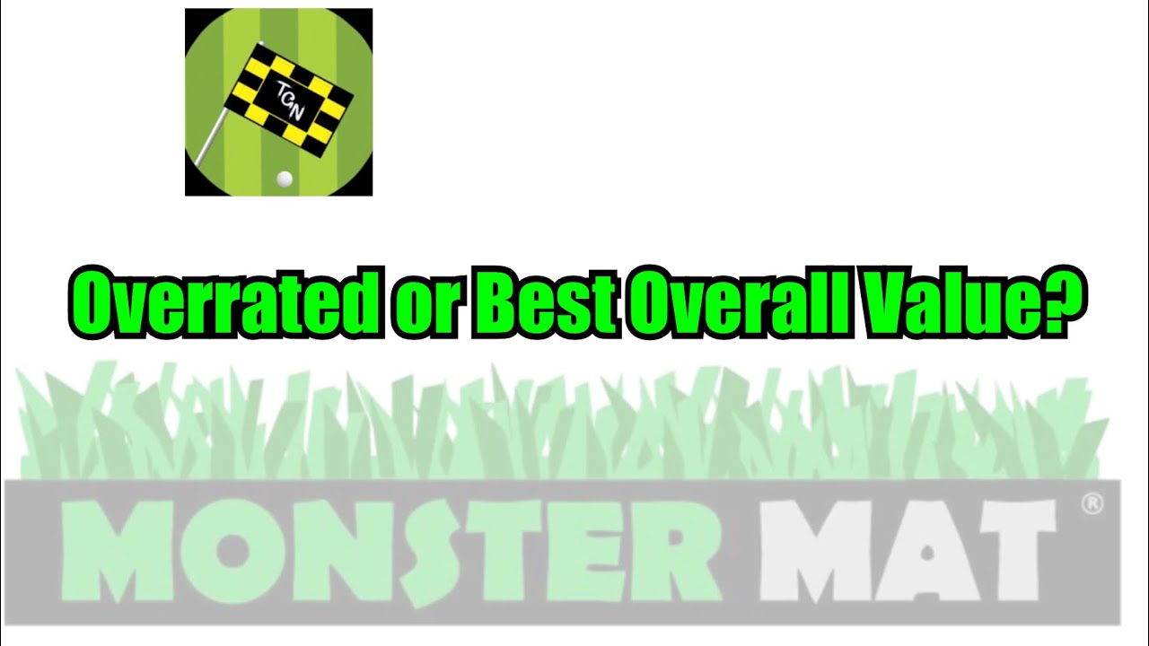 Monster Mat Golf Mat Review - YouTube
