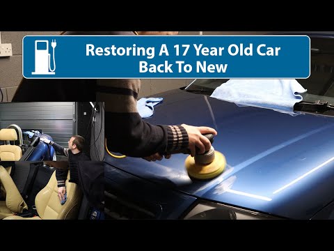 Detailing A 17 Year Old Car Back To New!