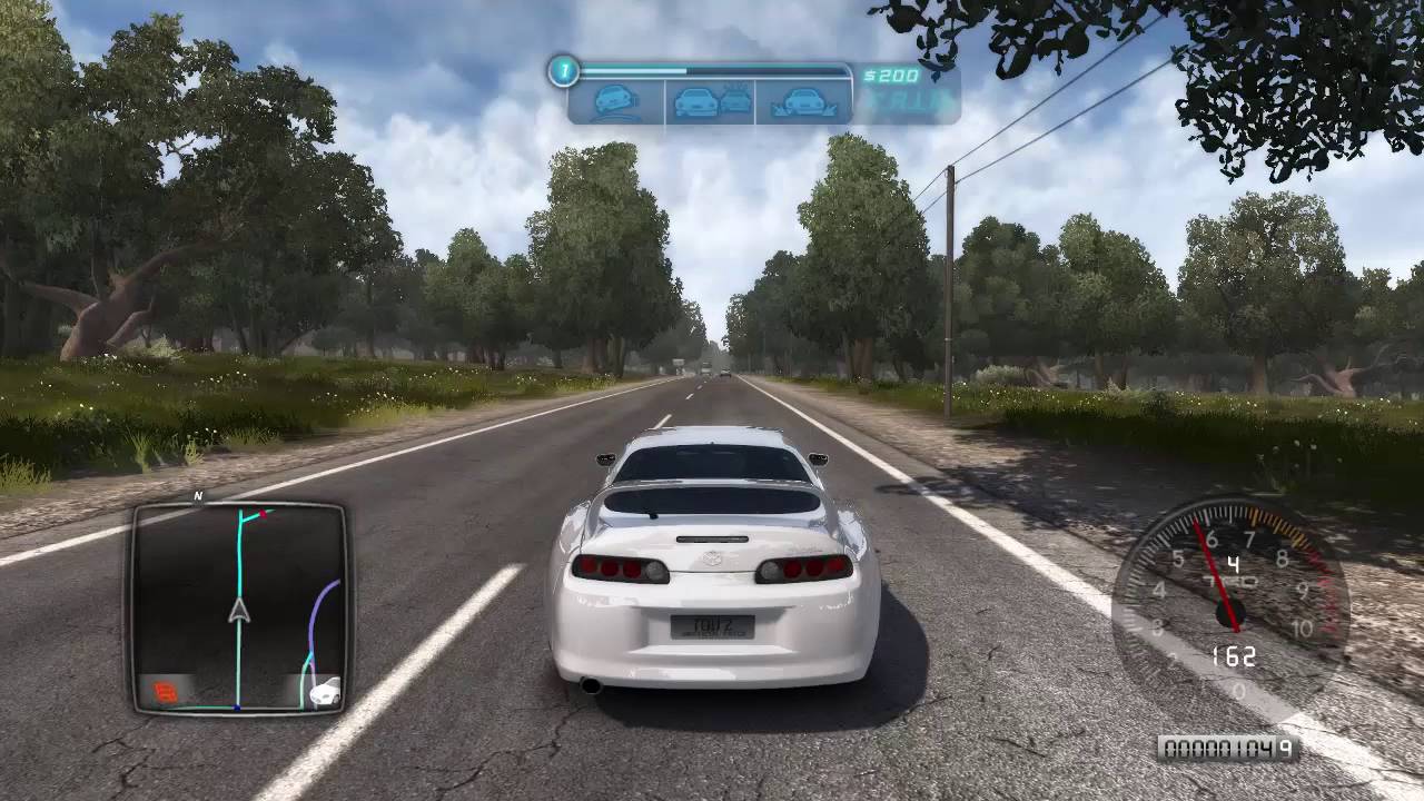 TDU2 - Toyota Supra Drive + Logitech Driving Force GT - YouTube