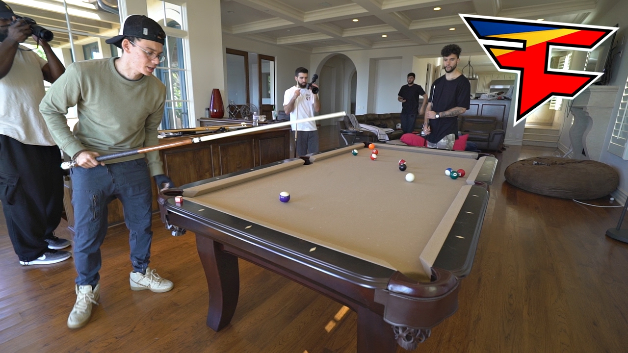 FaZe vs Logic - POOL GAMES - YouTube