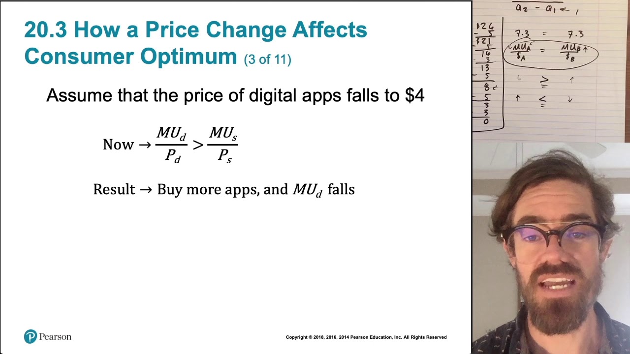 Chapter 20.3a - Price Changes and Consumer Optimum, and the Demand ...