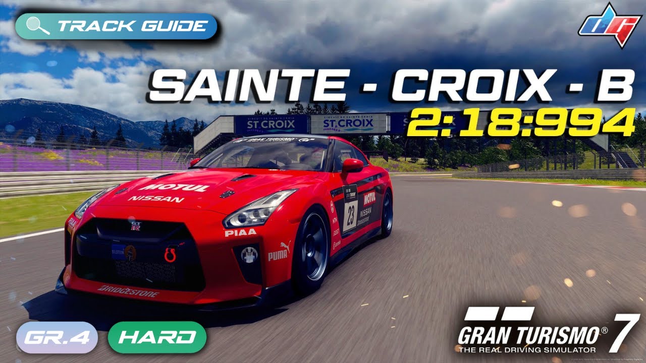Gran Turismo 7 | Circuit de Sainte-Croix - B | Track Guide - YouTube
