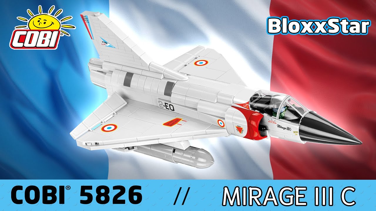 COBI® 5826 🇫🇷 MIRAGE III C "MOVIE"💥1:48💥 Les Chevaliers du ciel ️ ...
