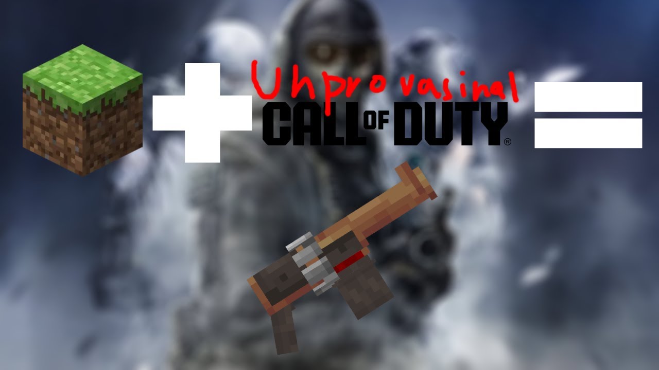 call of duty in mc - YouTube