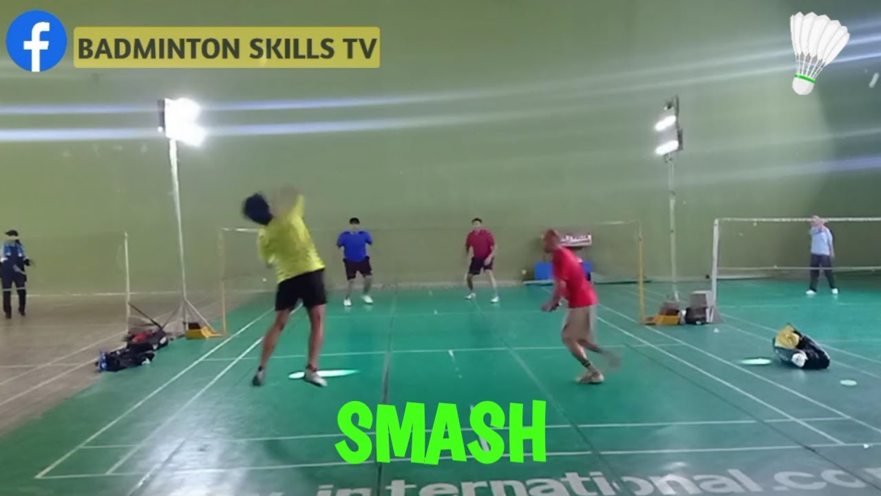 badminton smash - YouTube