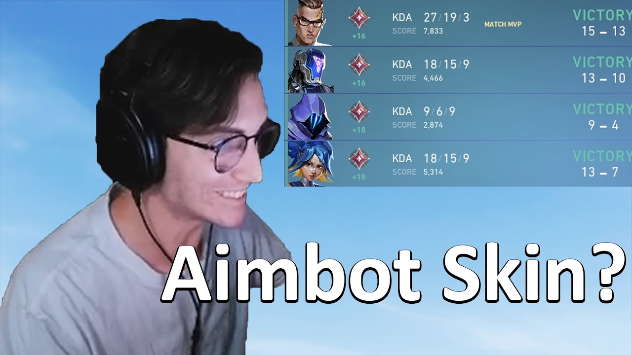 This Vandel Skin Gives Aimbot? - Path to Radiant - YouTube