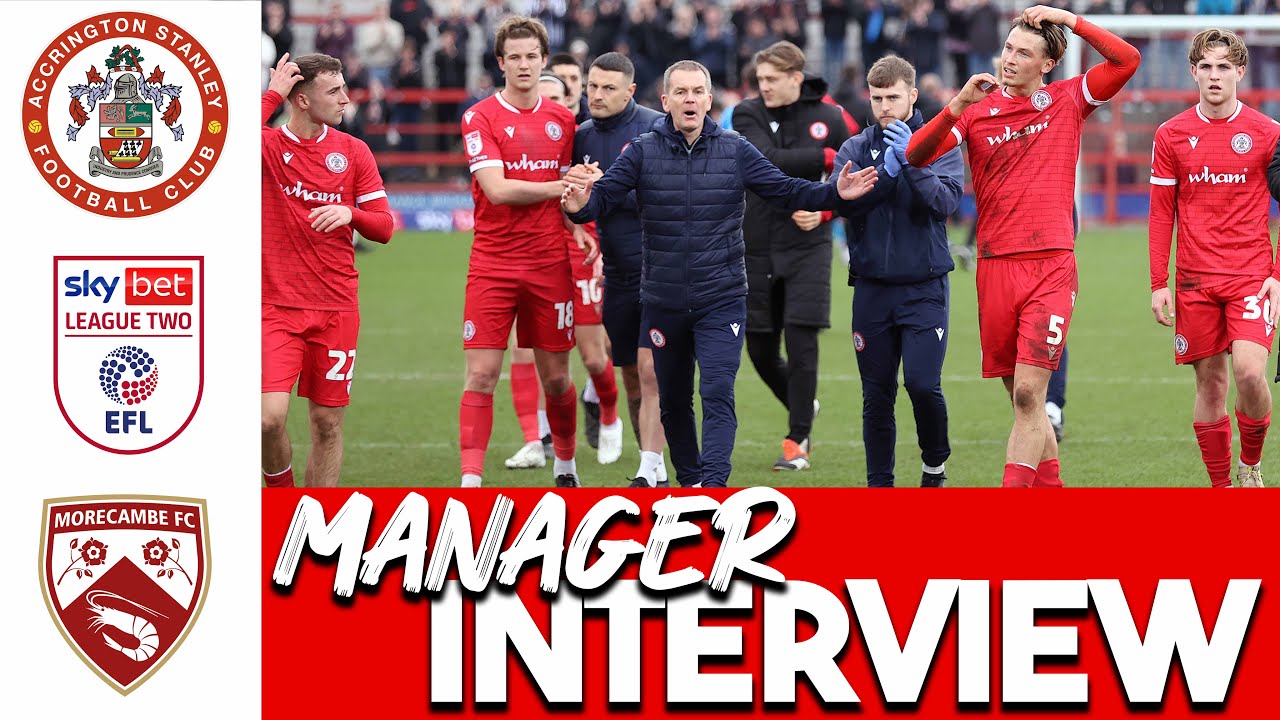 INTERVIEW: Doolan's reaction on the defeat to Morecambe - YouTube