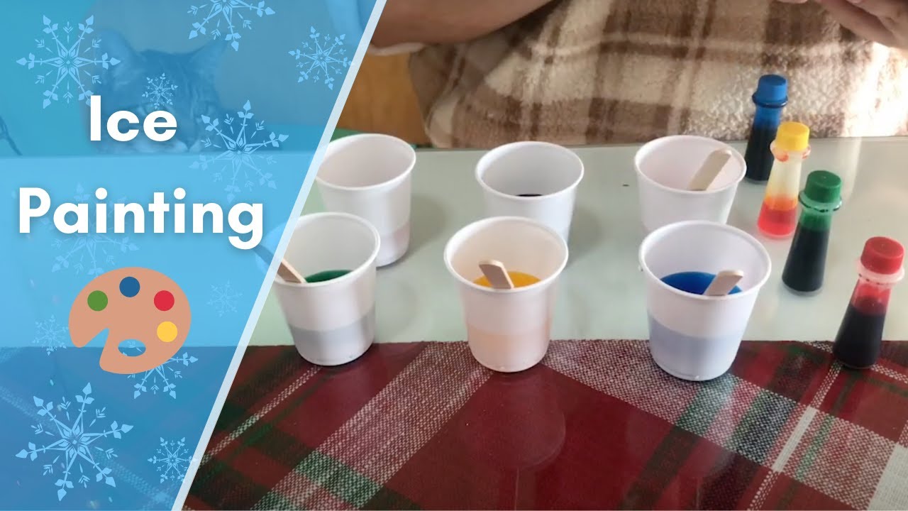 Crafts for Kids: Watercolor Ice Cube Painting! - YouTube