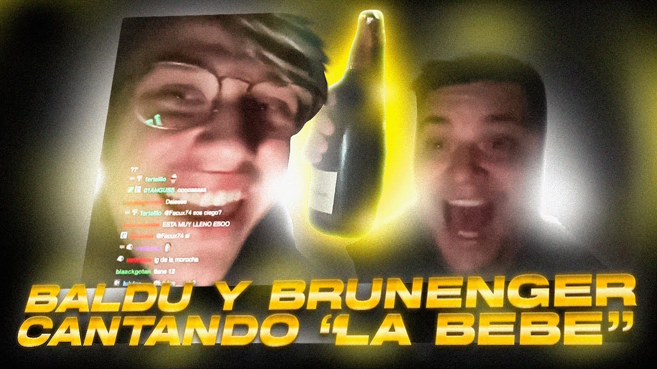 BALDU y BRUNENGER CANTANDO LA BEBÉ [ HERMOSO ] - YouTube