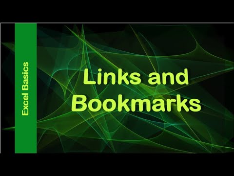 Excel Basics - Links & Bookmarks | Technology Education - YouTube