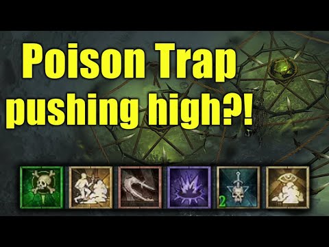 Diablo 4 - The Weirdest kind-of-working Build I've tried: Poison Trap ...