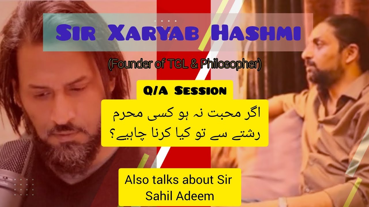Love Dimensions || Q/A Session with Sir Zaryab Hashmi (worth watching ...