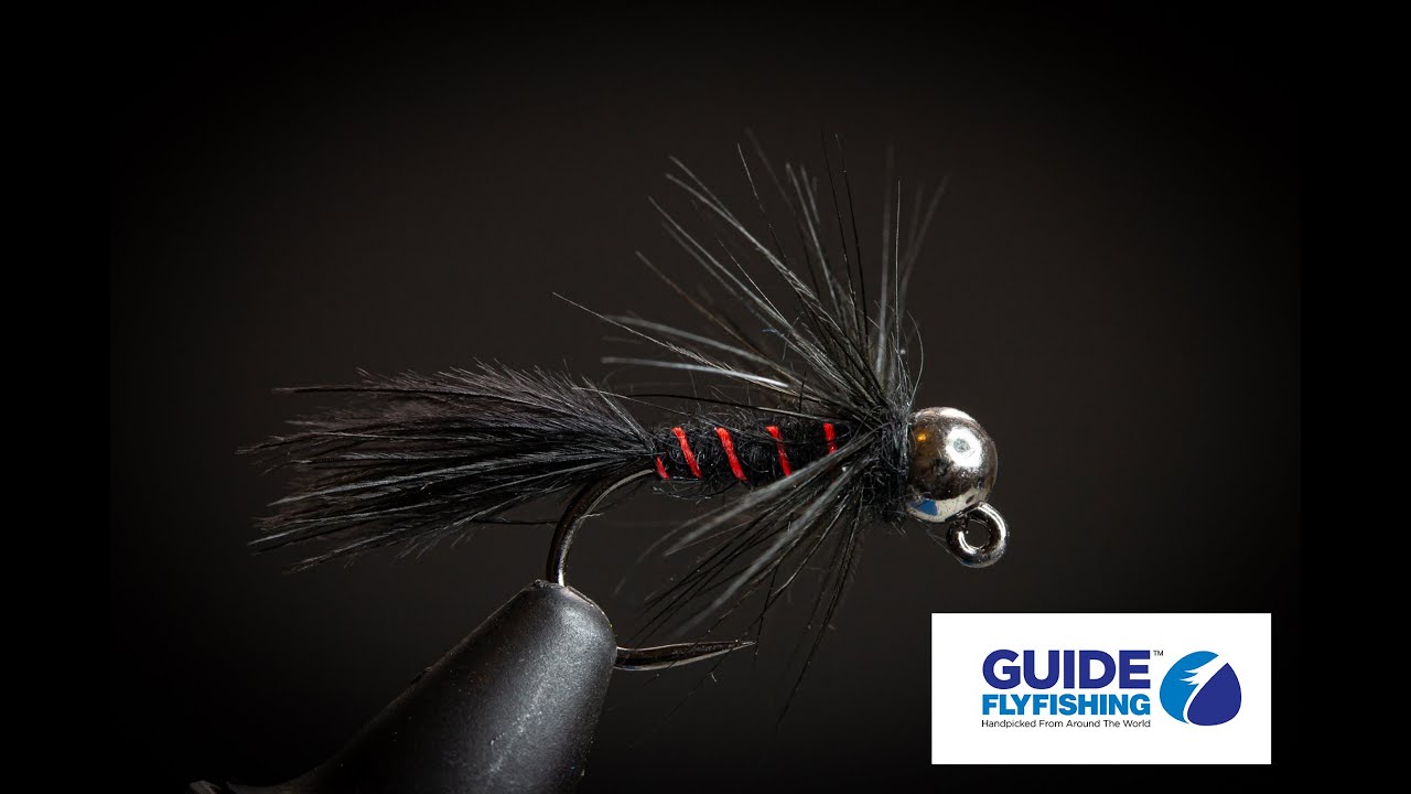 FLIES THAT CATCH FISH Tying The Black Jig Bugger - YouTube