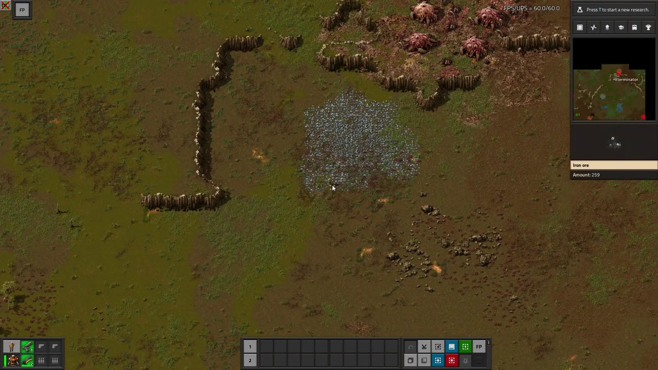 Factorio Mod Spotlight - Toggle Peaceful Mode - YouTube