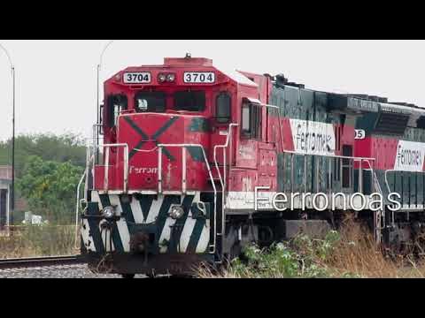 Mancuerna perfecta Super 7R y SD40-2 con el Turno Irapuato-Lagos de Moreno en León Guanajuato ...
