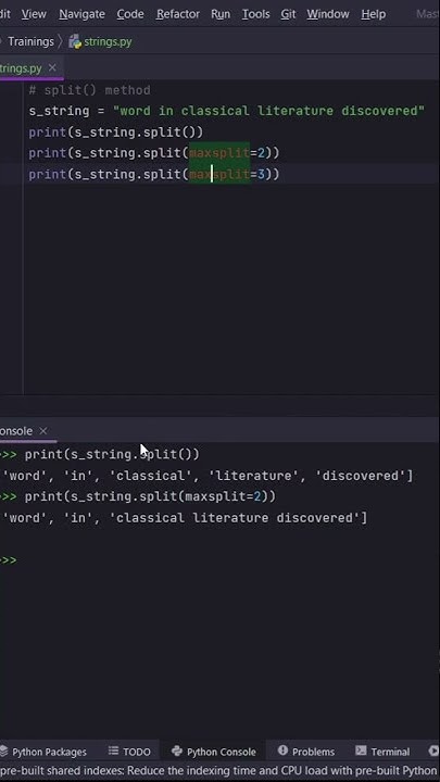 Control the split() method in python by maxsplit parameter | Tamil | Python Tutorials | #python ...
