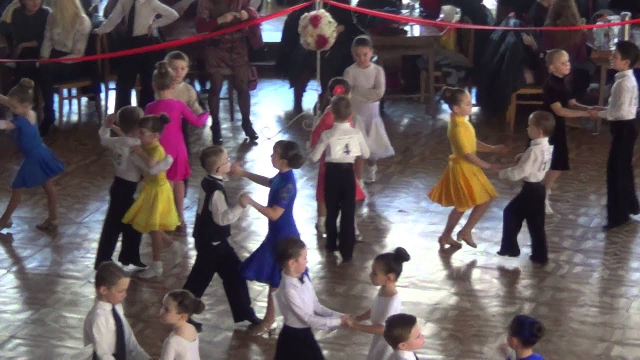 Competitions on sports ball dance "Promenade" in 2015 Truskavets - YouTube