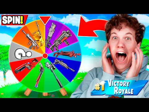 Lykkehjulet Bestemmer Mit Våben i Fortnite!