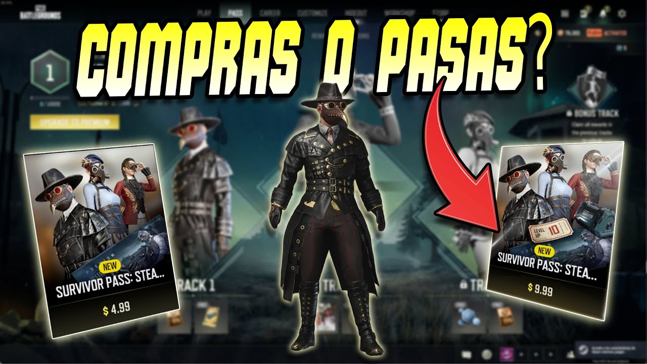 Vale la pena el nuevo pase "Steampunk Revival" de PUBG | PUBG SEASON 35 ...
