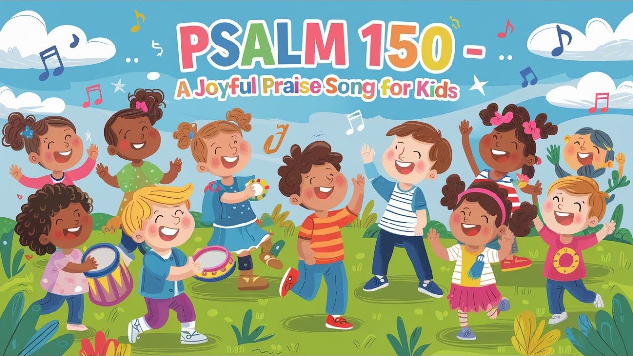 Psalm 150 | A Joyful Praise Song for Kids - YouTube
