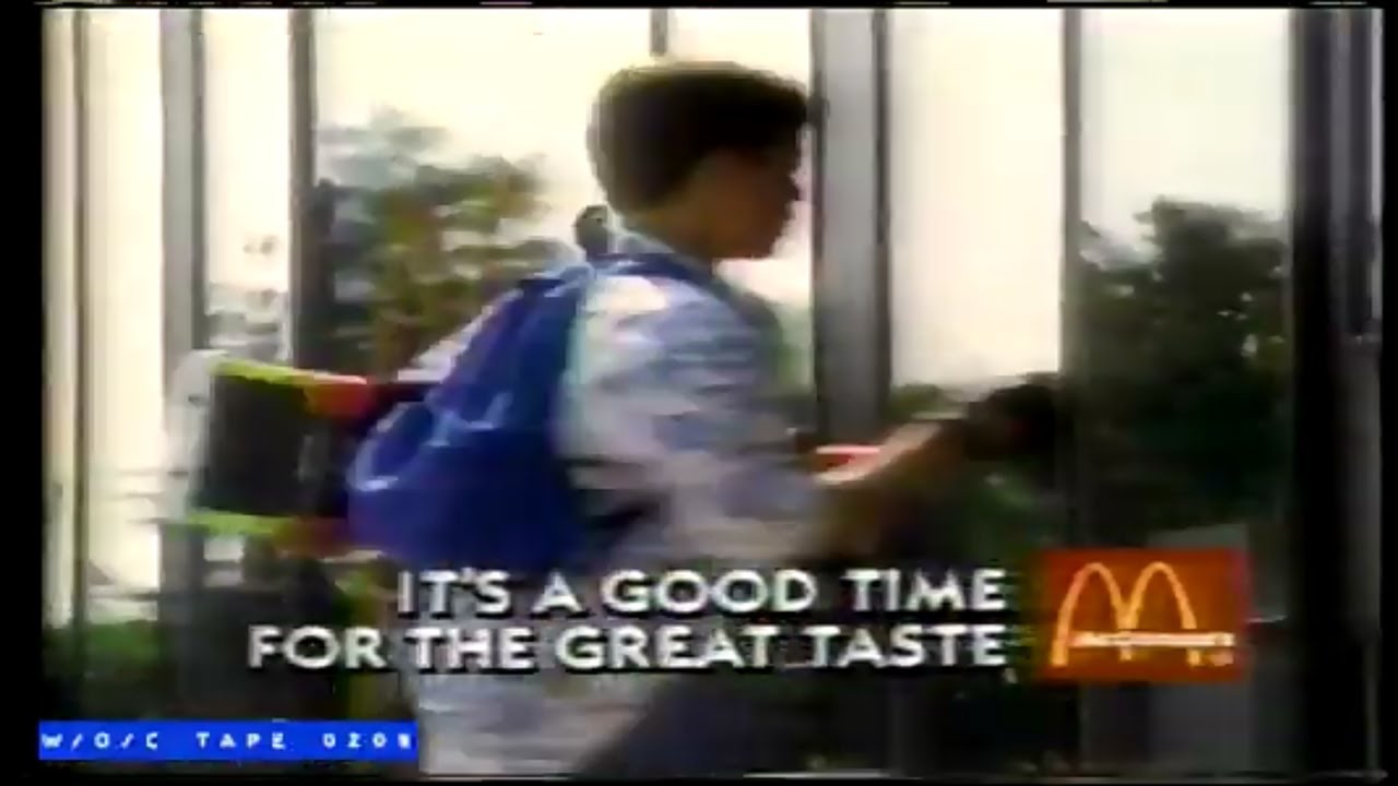 McDonald's Commercial - 1986 - YouTube