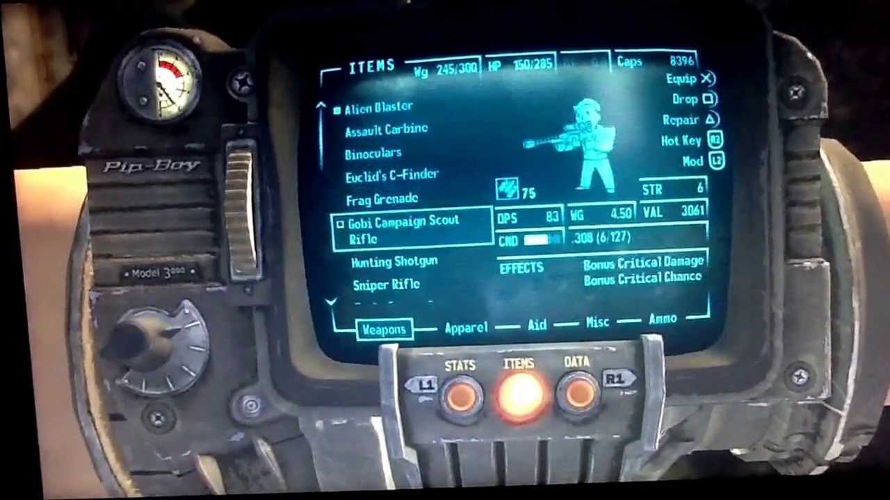 Fallout new vegas where to find crashed vertibird - YouTube