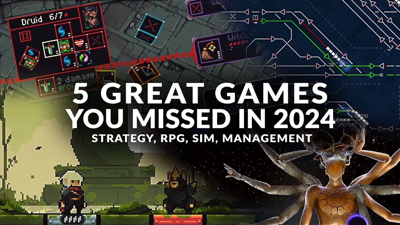 5 GREAT GAMES YOU MISSED IN 2024 (Strategy, Tactics, Simulation ...