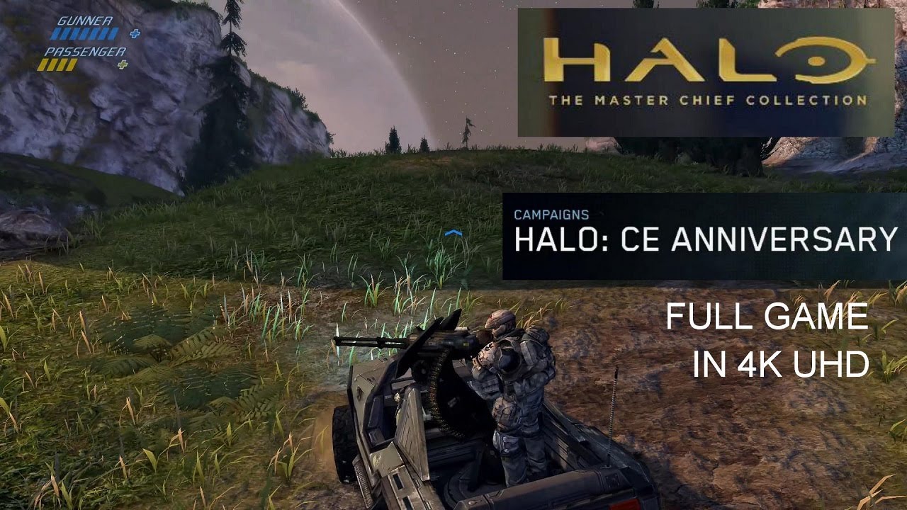 Halo CE. Anniversary Edition. Full game in 4KUHD. - YouTube