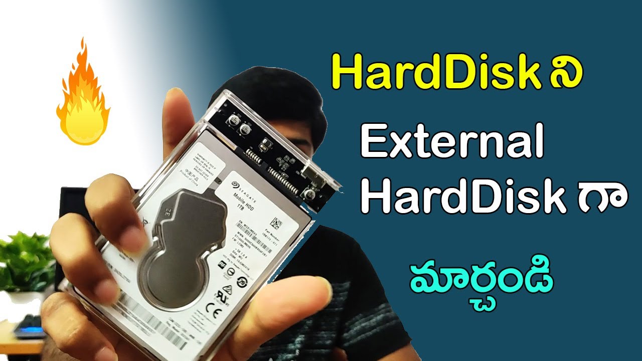How to convert any Internal Hard Disk to External Hard Disk USB 3.0 | 2020 | Telugu - YouTube