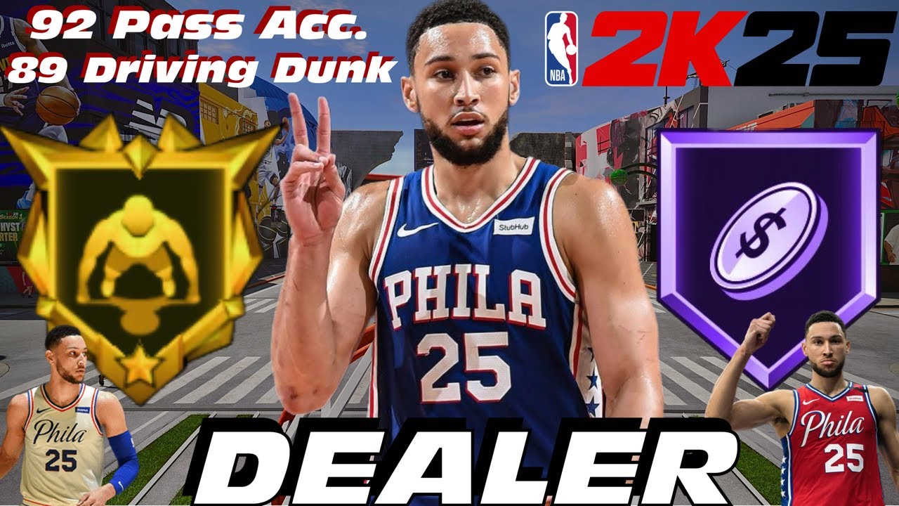 BEST BUILD NBA 2K25: 6'10 DEALER BEST SMALL FORWARD BUILD 2K25! The ...