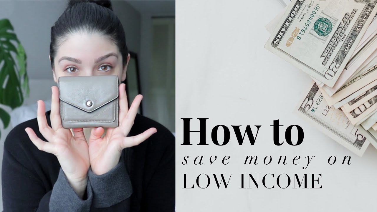 How to SAVE MONEY with low income - YouTube