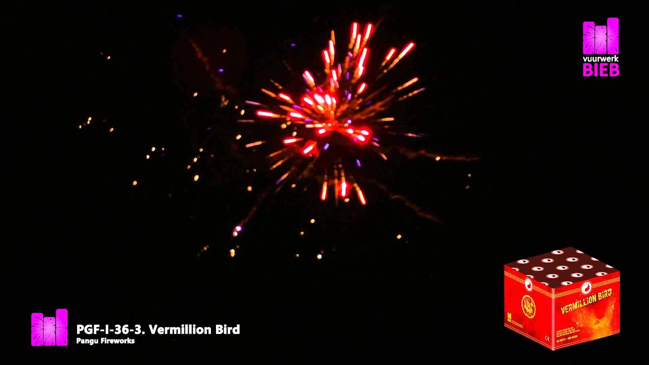Vermillion Bird - Pangu Fireworks (www.vuurwerkbieb.nl) - YouTube
