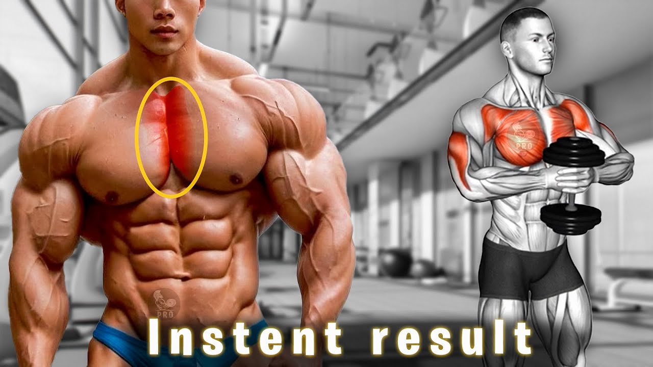 5 Best Exercises for a Chiseled Inner Chest Line | Chest Workout - YouTube
