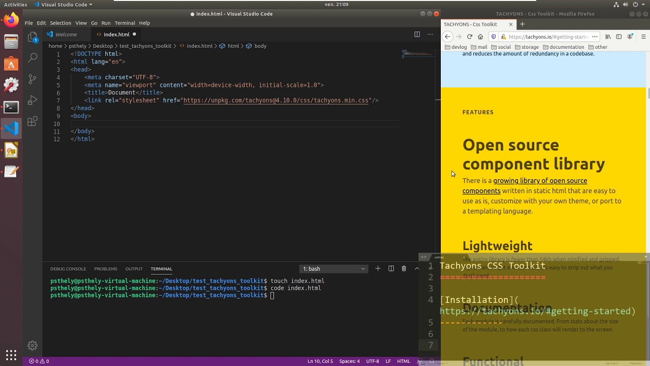 Tachyons Css Toolkit Youtube